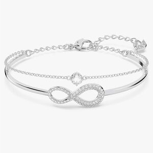 Swarovski | Jewelry | Swarovski Infinity Bracelet Nib | Poshmark